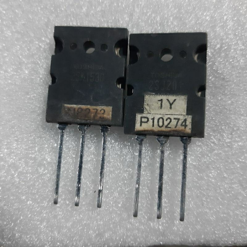 giá 2 chiếc transistor hiệu ứng trường Mosfet K1530 J201 Toshiba tháo ...