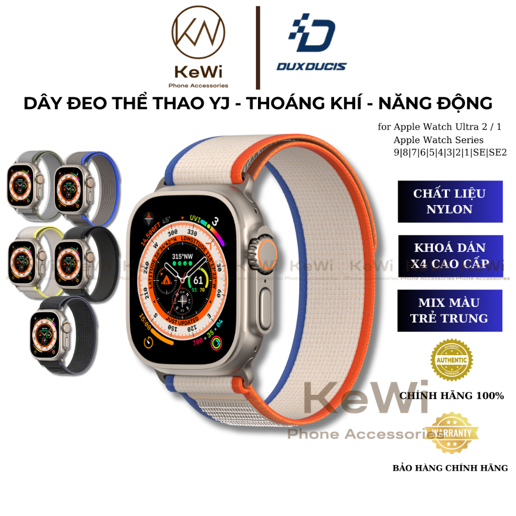Dây đeo Dux Ducis dành cho Apple Watch Ultra 2 / 1, Apple Watch Series ...