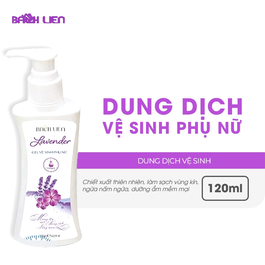 [CHÍNH HÃNG] Dung dịch Vệ sinh phụ nữ Lavender giảm viêm ngứa, khử mùi và cân bằng pH 120ml ...