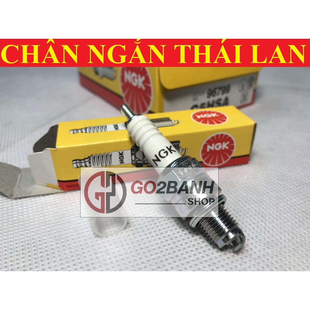 Bugi NGK C5HSA/C6HSA/C7HSA Dream, Wave nhỏ, Future đầu, Sirius, Jupiter ...