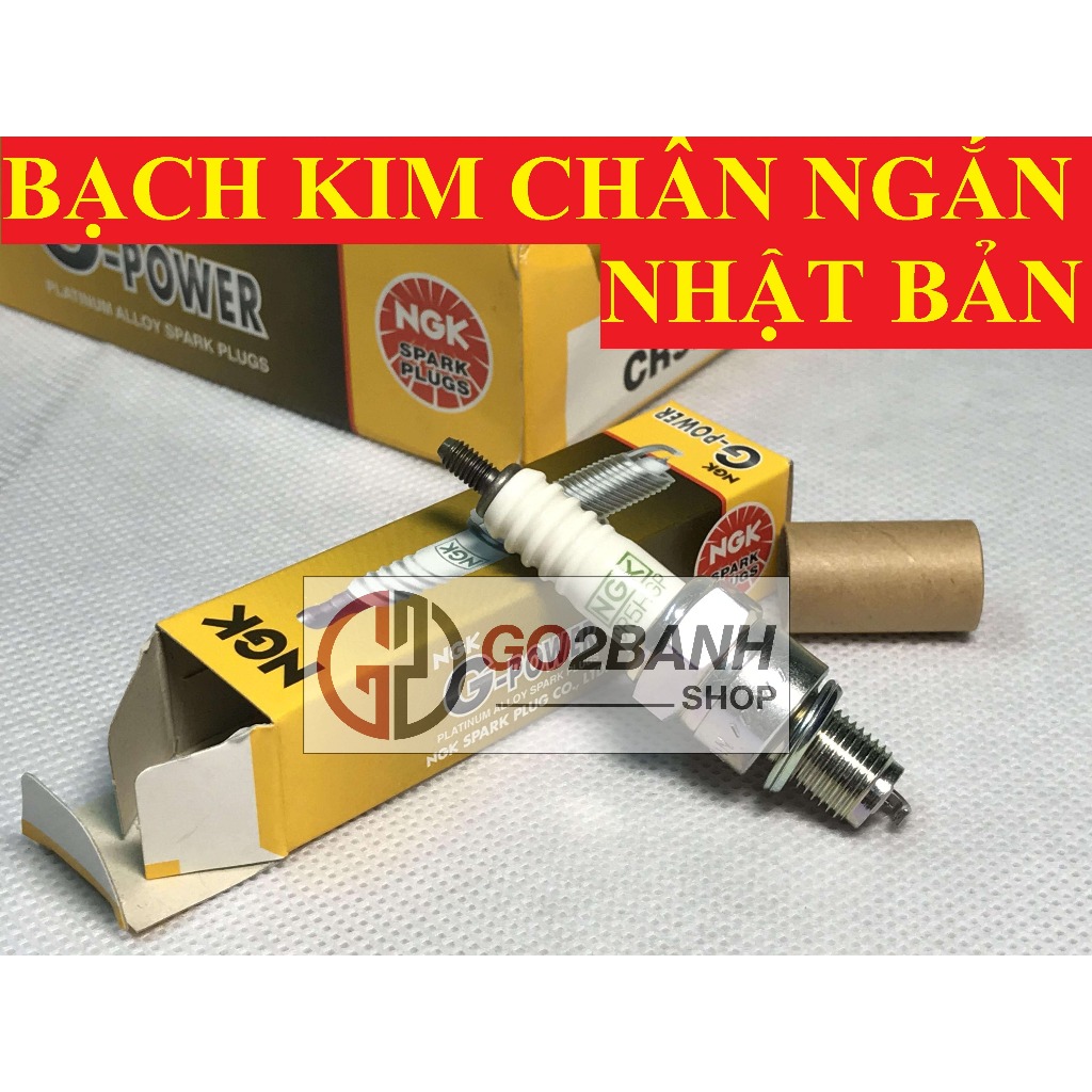 Bugi NGK CR5HGP, CR6HGP Bạch kim Dream, Wave nhỏ, Future đầu, Sirius ...