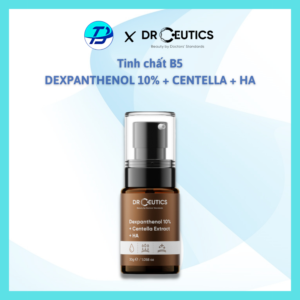 DRCEUTICS Serum B5 DrCeutics Cấp Ẩm Và Phục Hồi Da Dexpanthenol 10% + Centella Extract + HA (30g ...