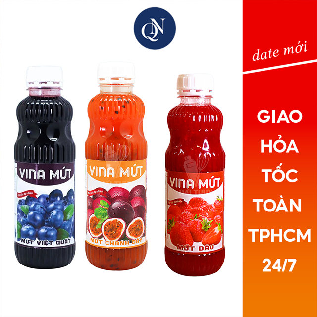 Vina Mứt - Mứt Sinh Tố Trái Cây Vina Chai 1 Lít | Shopee Việt Nam