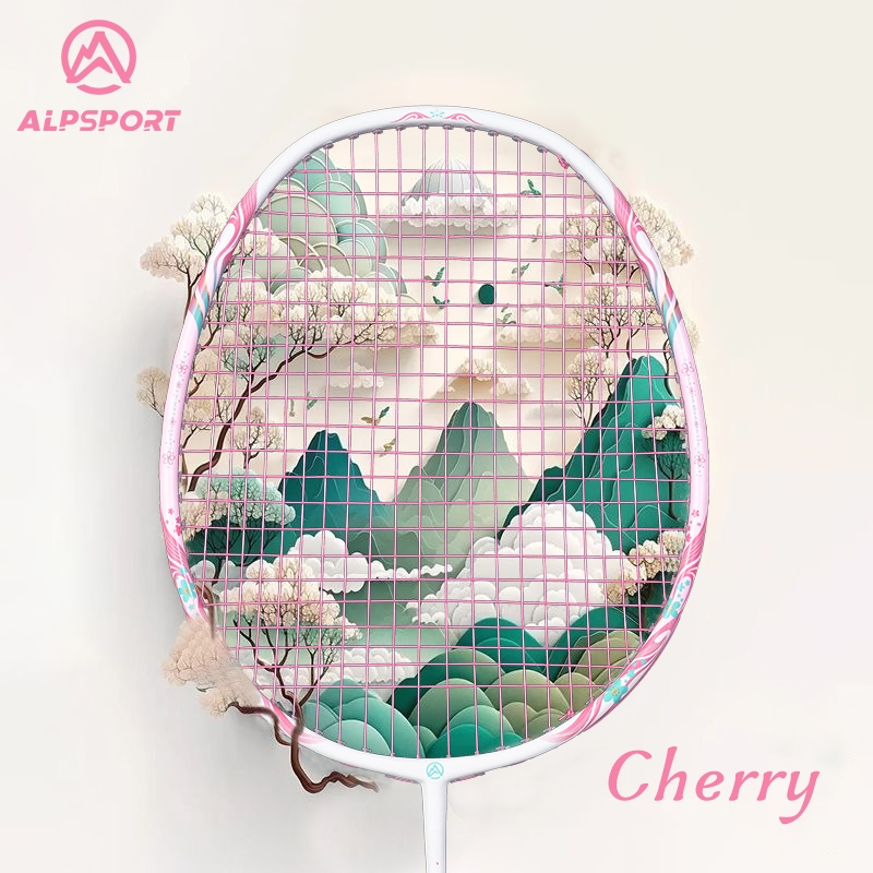 ALP Cherry 4U Căng Max 26LBS 12KG Vợt Cầu Lông Hồng Original 100% Full ...