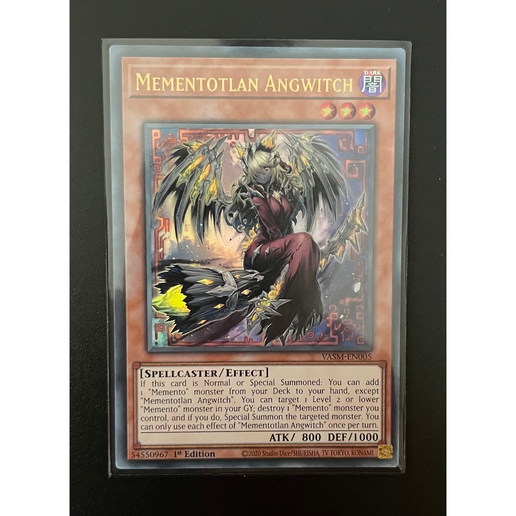[Thẻ bài Yugioh] - [TCG-UK] - VASM-EN005 - Mementotlan Angwitch - Ultra ...