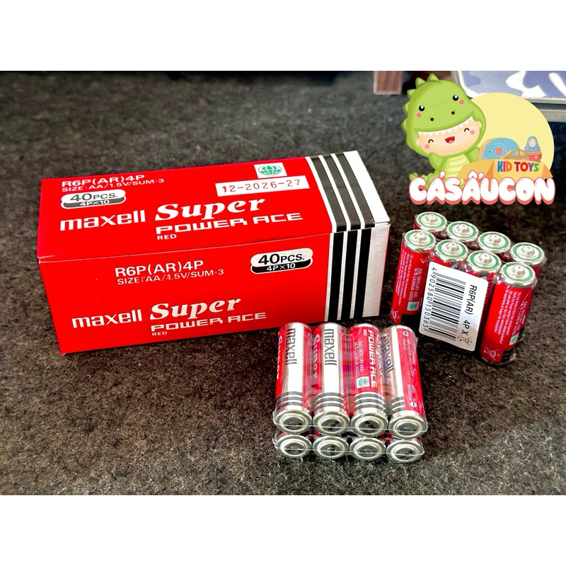 Pin AA Maxell Super 2 Viên Chính Hãng 1.5V | Shopee Việt Nam