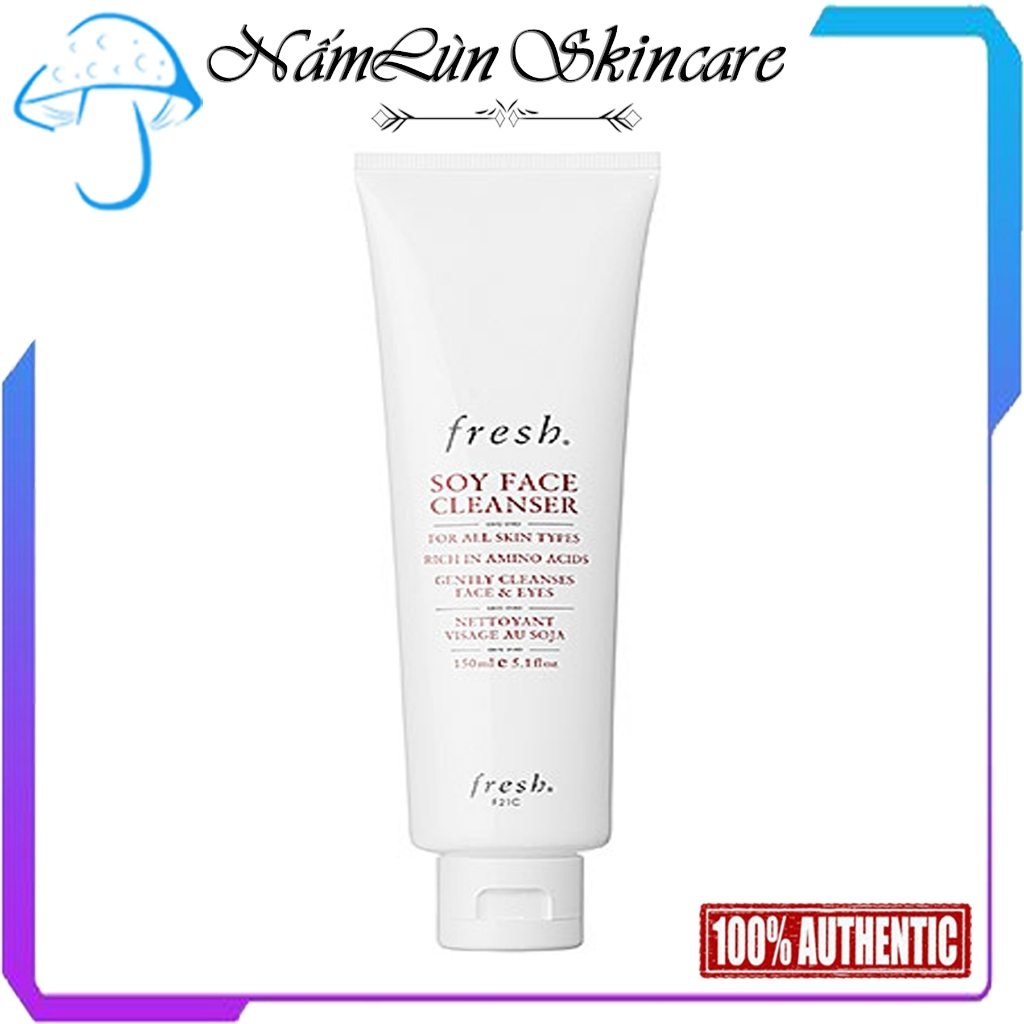 Sữa Rửa Mặt FRESH Soy Face Cleanser Cho Da Nhạy Cảm 150ml Bill Sephora ...