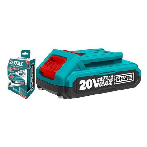 Pin lithium 20V 20ah TOTAL TFBLI20011 hàng chính hãng | Shopee Việt Nam