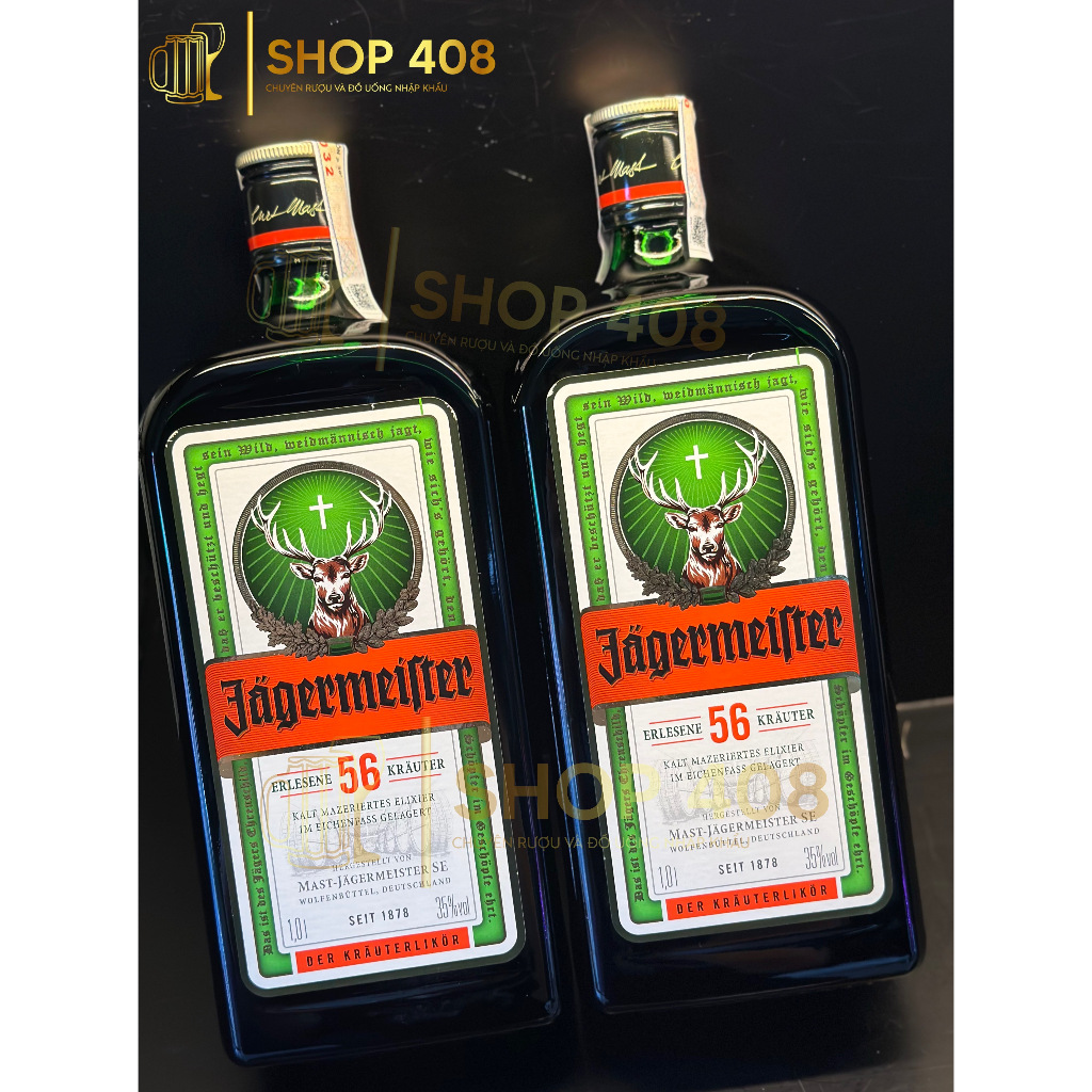 Rượu Jagermeister 1000ml - Đức | Shopee Việt Nam
