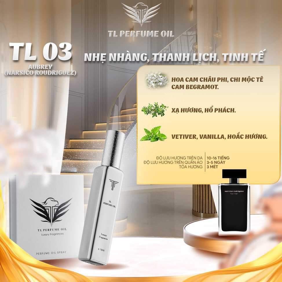 Nước hoa TL PERFUME OIL tl03(AUBREY) | Shopee Việt Nam