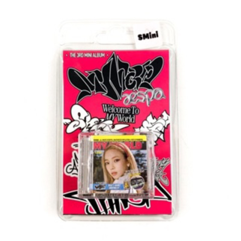 AESPA - 3rd Mini Album [MY WORLD] (SMini Ver. - RANDOM) | Shopee Việt Nam