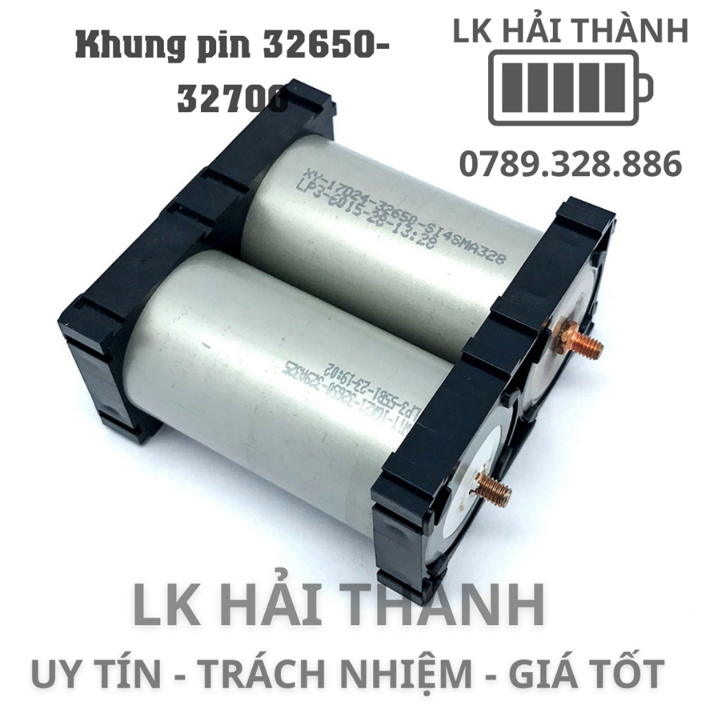 Khung pin khay pin gông cố định pin 32650 32700 | Shopee Việt Nam