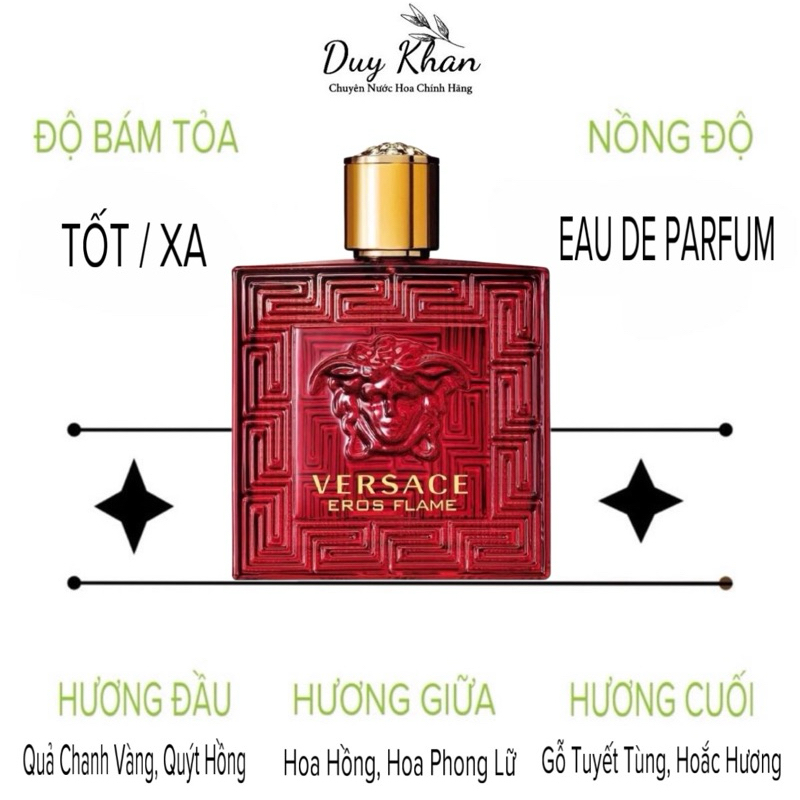 10ml Nước Hoa Nam Versace Eros Flame EDP | Nước Hoa Chính Hãng | Shopee Việt Nam