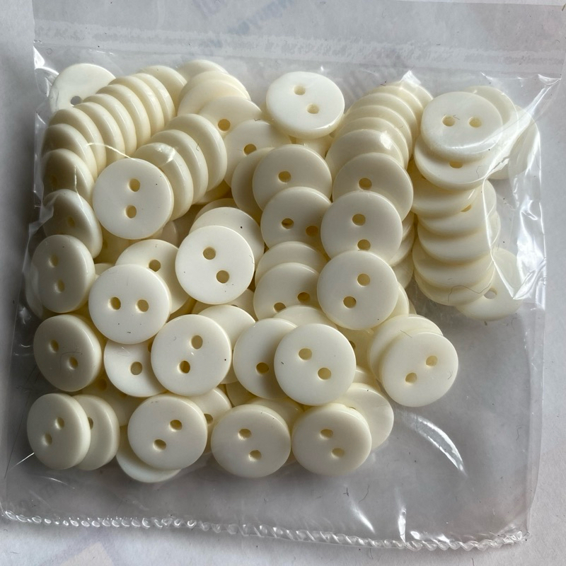 Khuy Áo Nhiều Màu 1cm + Cúc áo + Nút + Núc + Sơ Mi + Loang + 4 Lỗ ...