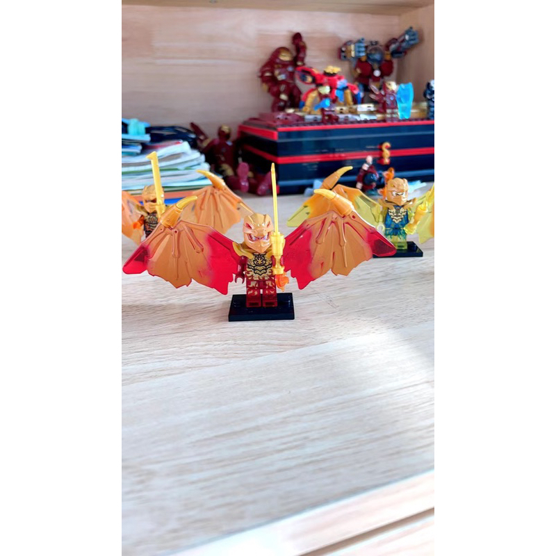 Mô Hình Đồ Chơi Lắp Ráp Ninjago Minifigures Crystalized 4 Ninja Dragon ...