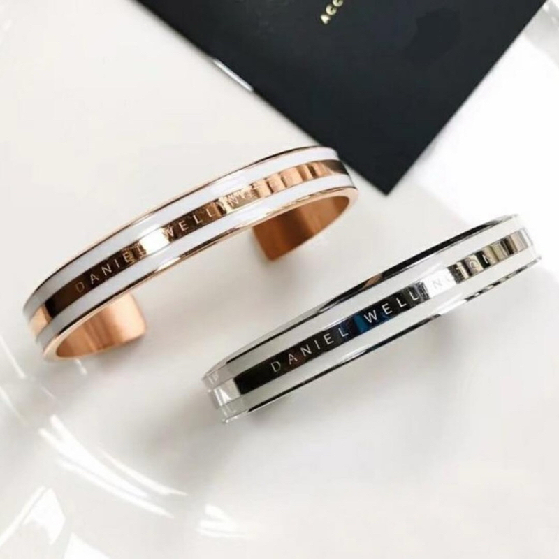 Cuff DW ver 2 màu bạc / rose full box túi | Shopee Việt Nam