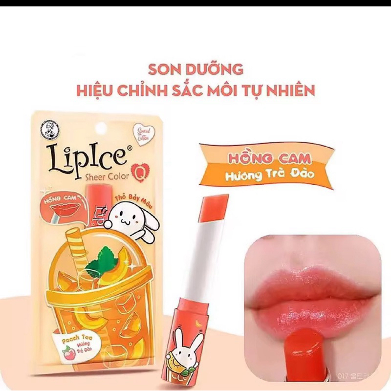 Son dưỡng Lip Ice Sheer Color mẫu mới hiệu chỉnh sắc môi hồng tự nhiên ...