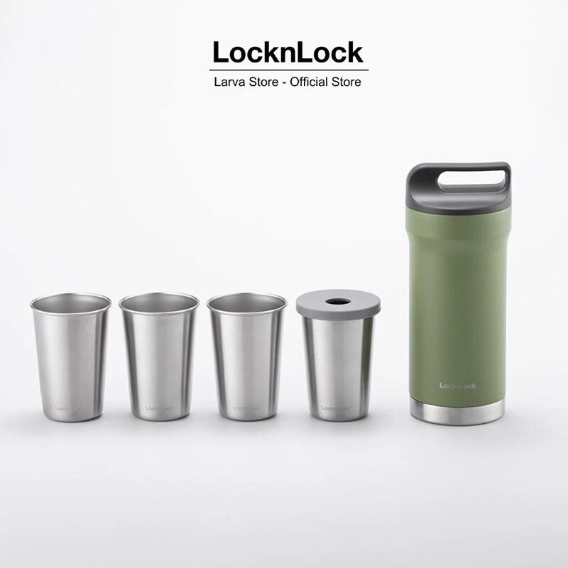 Bình giữ nhiệt LocknLock LHC4303 thép không gỉ inox 304 dung tích 420ml ...
