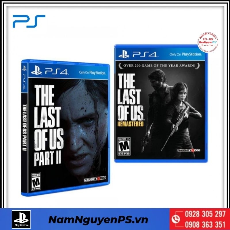 Đĩa Game PS4 | The Last Of Us 1 + The Last Of Us 2 Tlou | Shopee Việt Nam