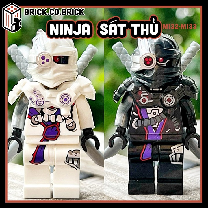 Ninja Sát Thủ Đồ chơi Lắp ráp Nhân vật Ninja Sát Thủ Mô hình Sát Thủ ...