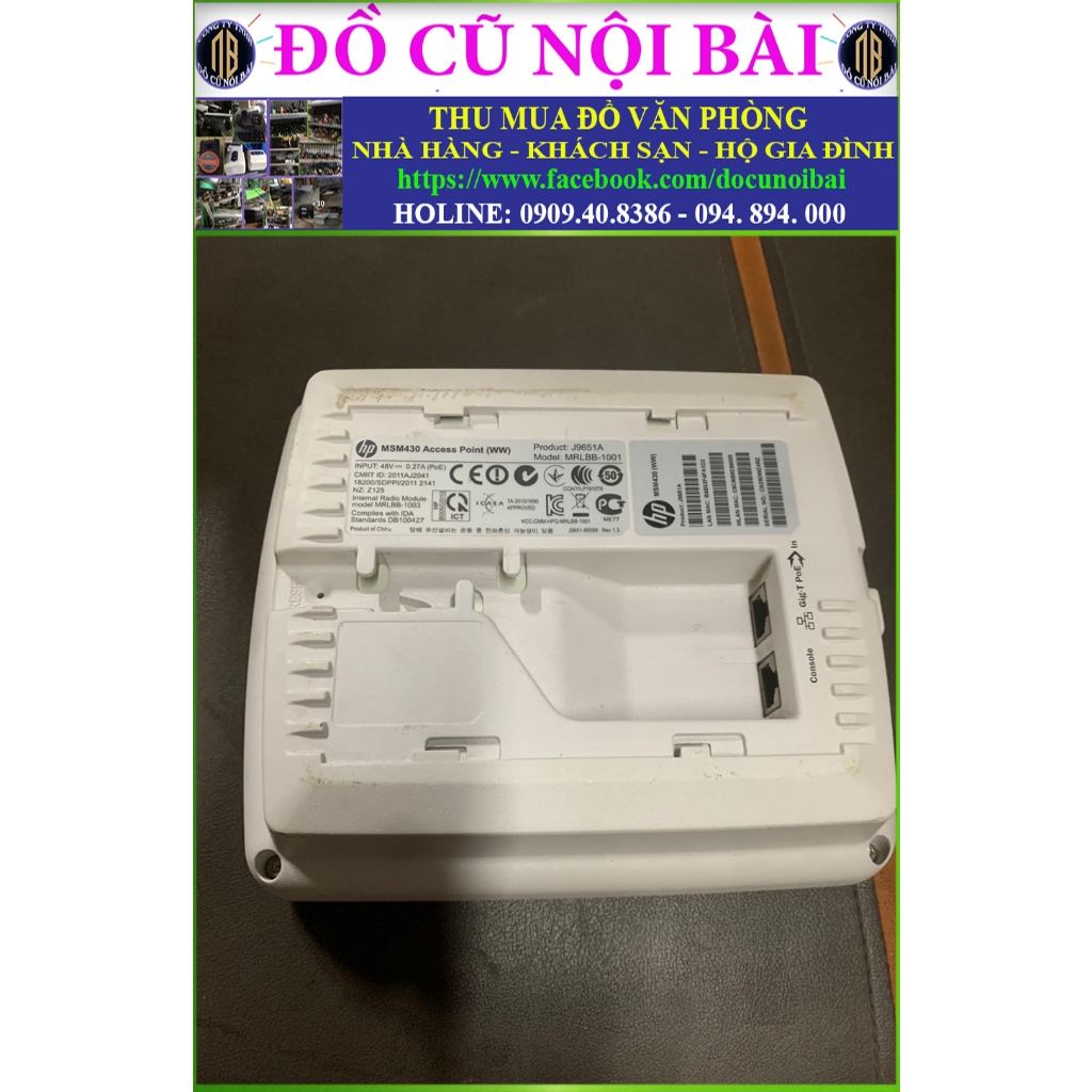 HP MSM430 Dual Radio 802.11n Access Point J9650A | Shopee Việt Nam