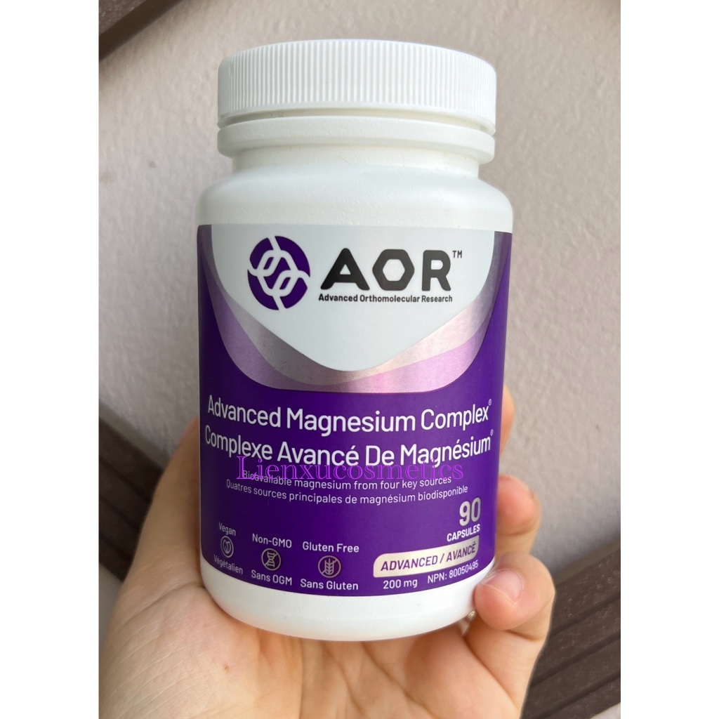 Viên uống AOR Advanced Magnesium Complex® made in Canada; Hsd 2026 ...