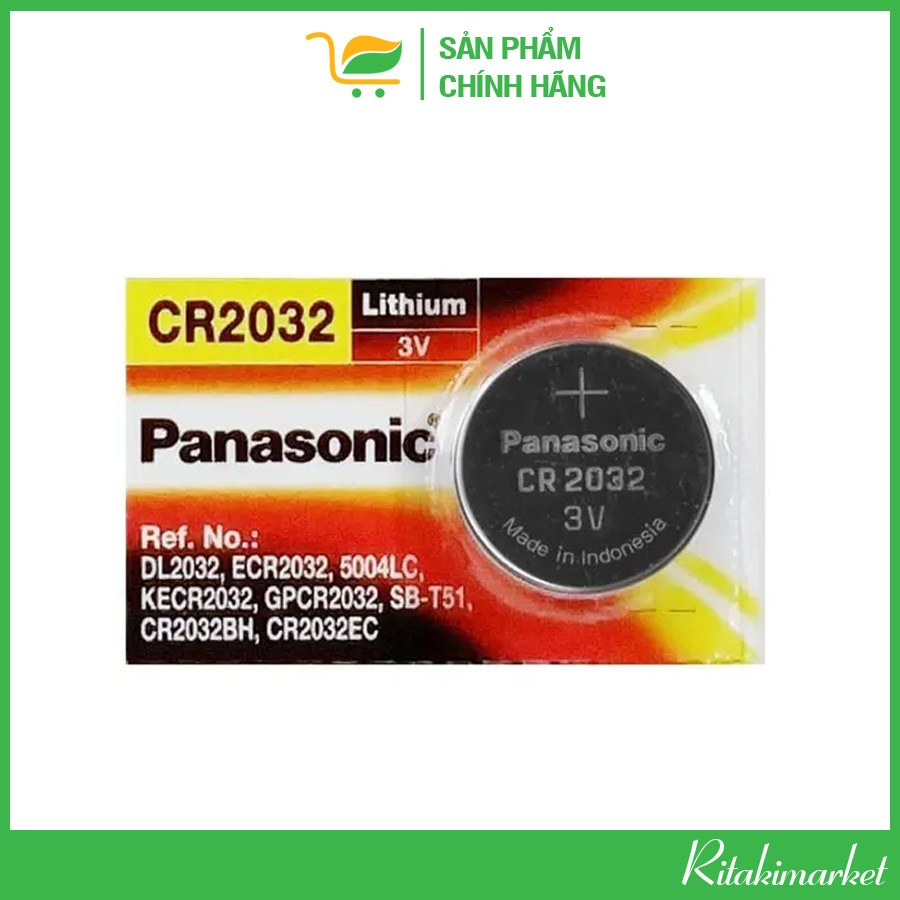 Panasonic Pin CR-2032/5BN Nút Vỉ 5 Viên | Shopee Việt Nam