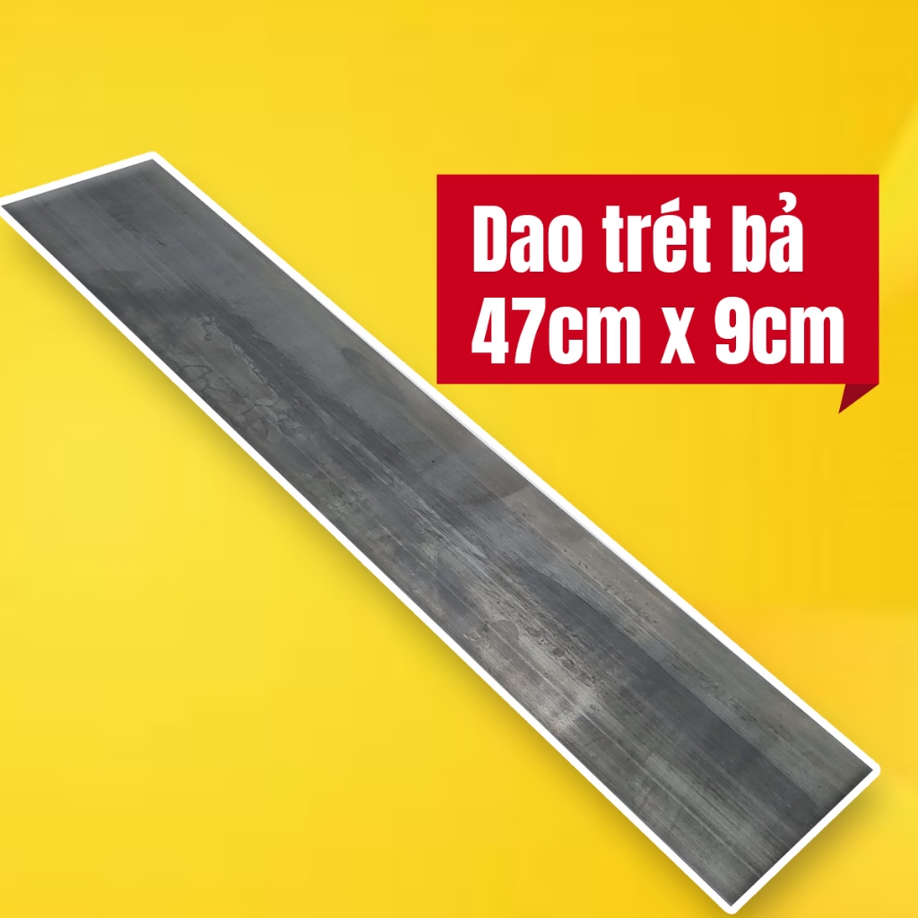 Dao trét bả matit cho xe ô tô, dao thép dài 47cmx9cm, độ dày 4 yem ...