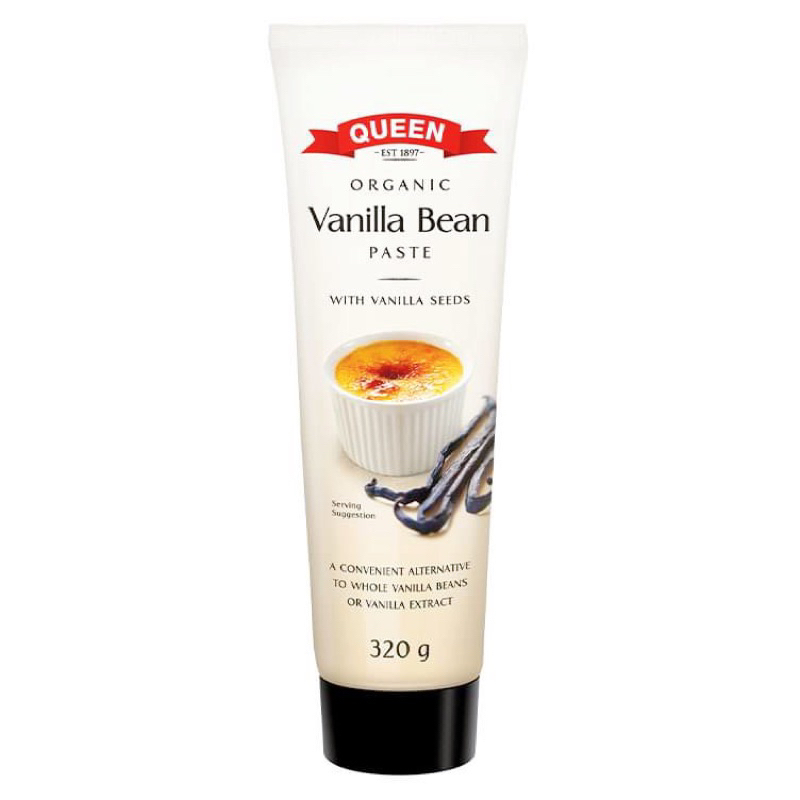 Vani Nguyên Chất Queen Organic Vanilla Bean Paste 320g | Shopee Việt Nam