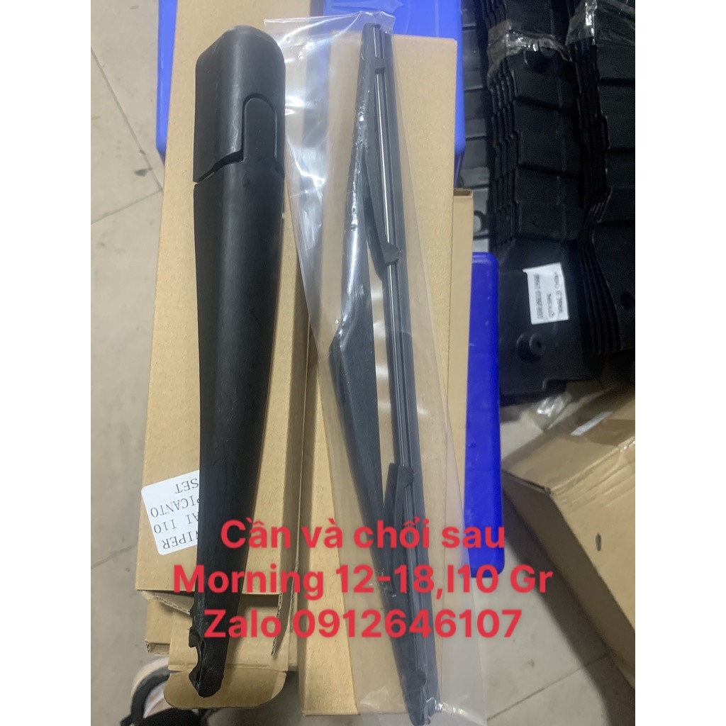 Bộ cần và chổi gạt mưa sau Kia Morning 12-19, Cần gạt mưa sau/ lưỡi gạt ...