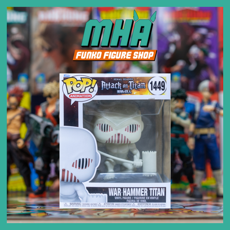 Chính Hãng Funko Pop Attack on Titan : Mô Hình War Hammer Titan #1449 ...