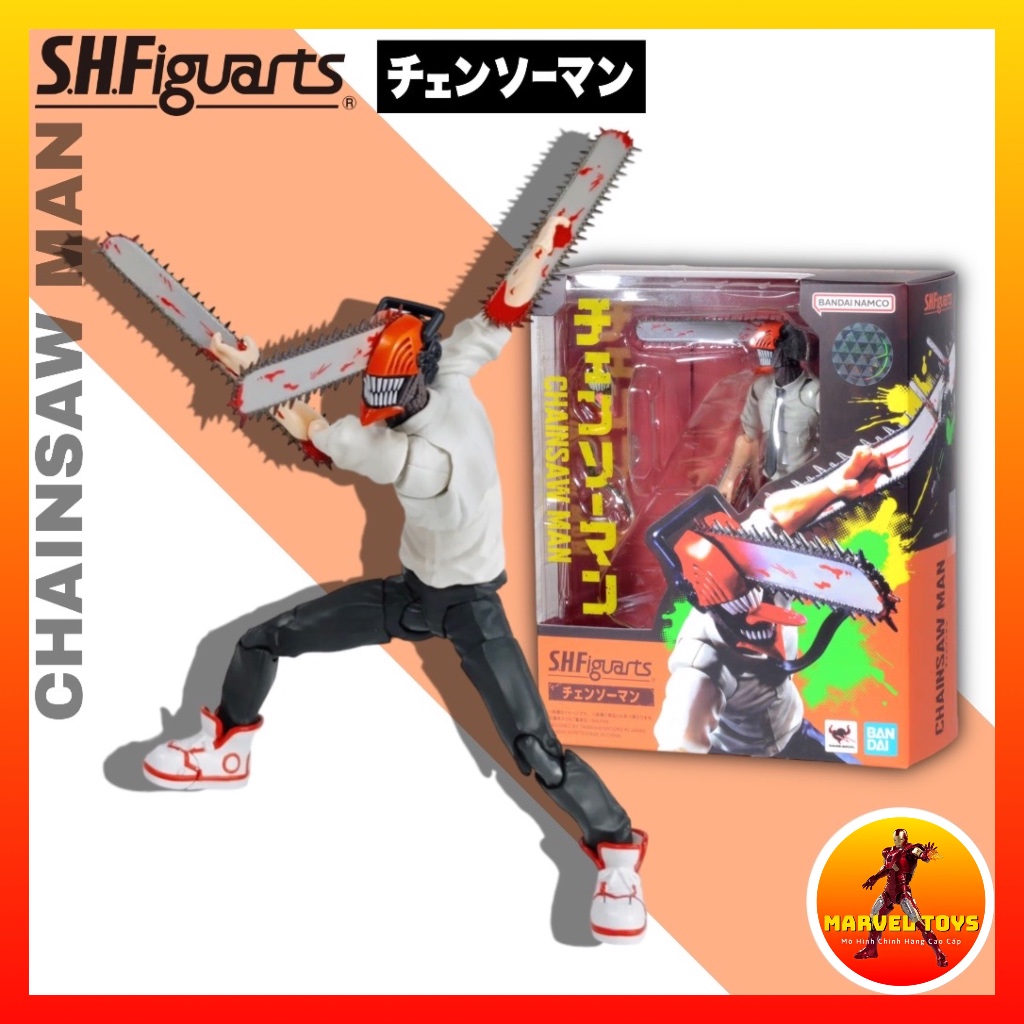 Mô Hình Chính Hãng Bandai SHF SHFiguarts: Chainsaw Man Denji (R ...