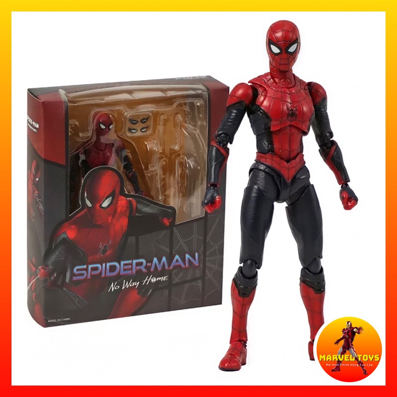 Mô Hình Người Nhện Spider Man Upgraded Suit Trong No Way Home SHF Có ...
