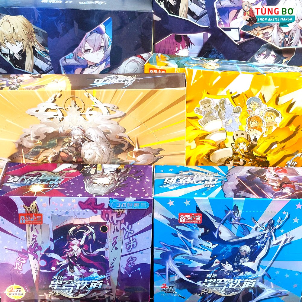 [Full Box] Hộp Thẻ Nhân Phẩm Honkai: Star Rail (Nhiều Mẫu) | Shopee ...