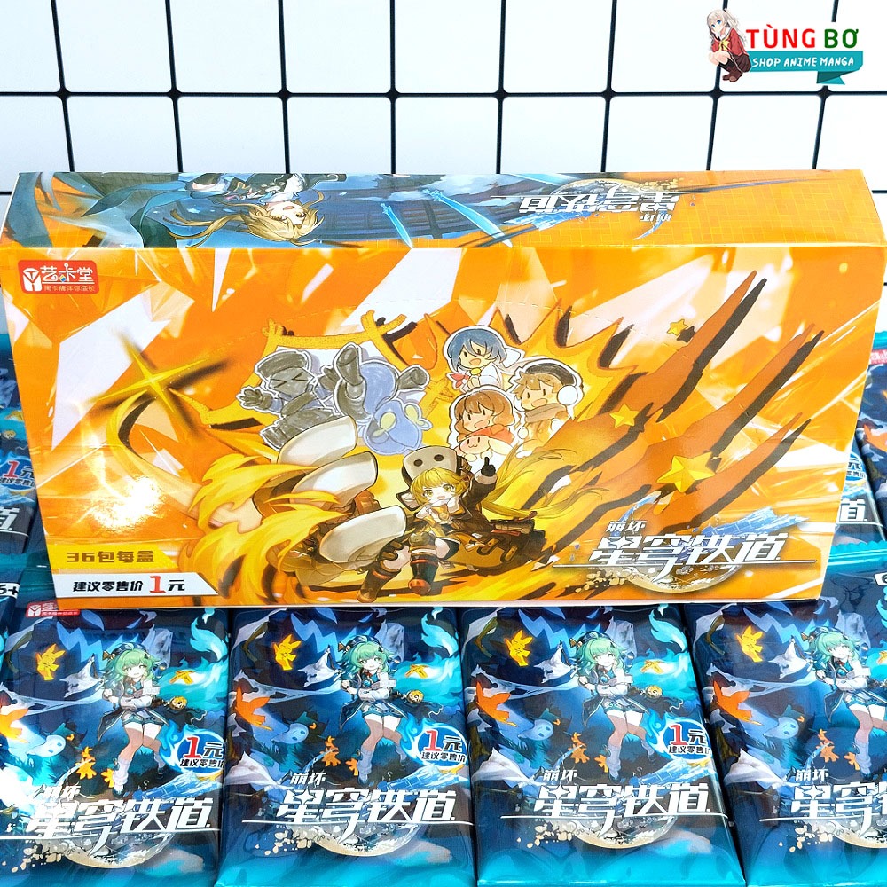 [Full Box] Hộp Thẻ Nhân Phẩm Honkai: Star Rail (Nhiều Mẫu) | Shopee ...
