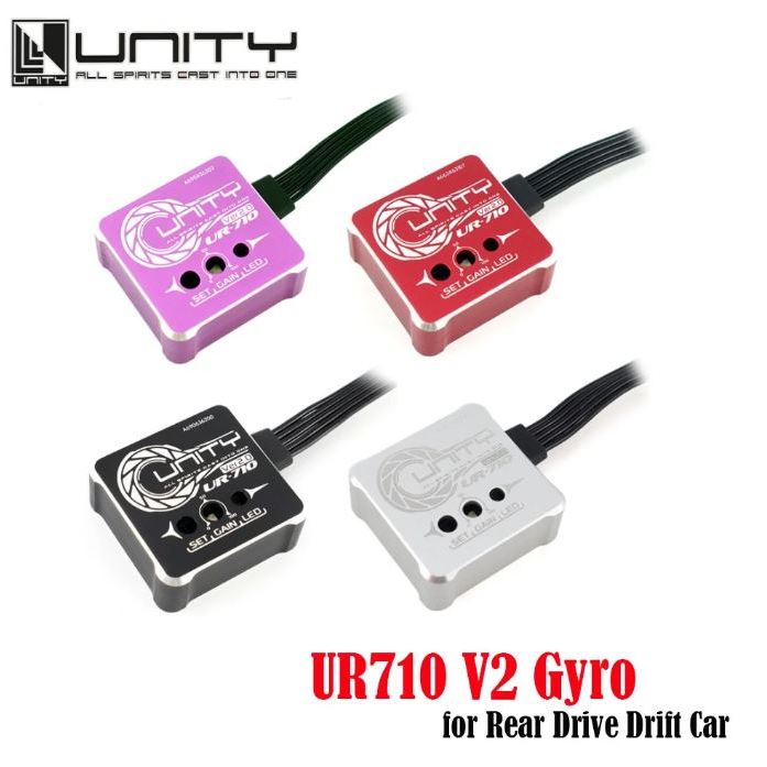 Mạch cân bằng/trợ lái drift rwd Unity RC UR710 V2.0 Gyro dành cho xe ...