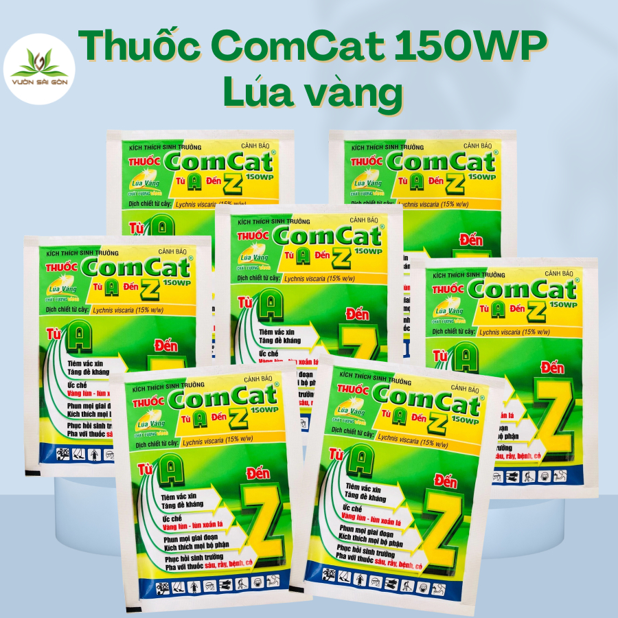 Thuốc ComCat 150WP Lúa vàng Chất lượng vàng | Vườn Sài Gòn