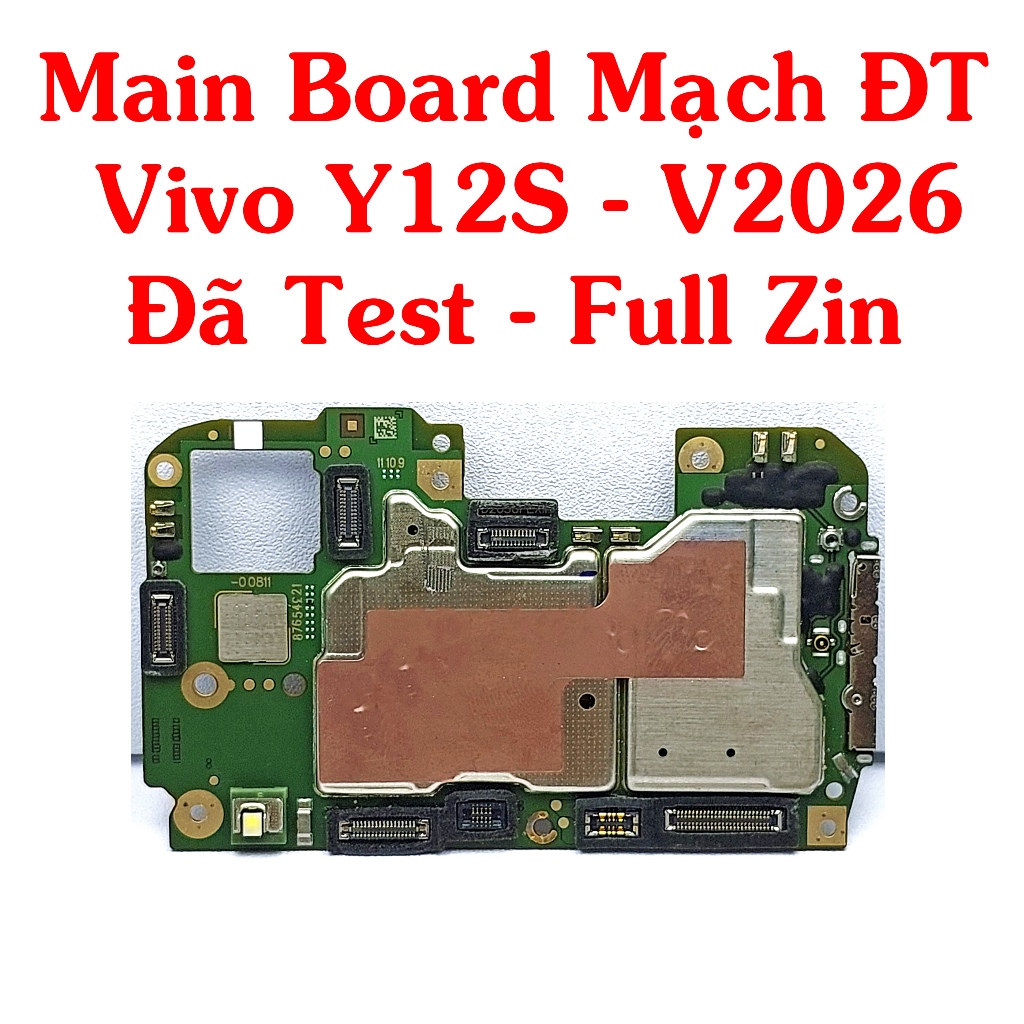 Main Board Mạch Điện Thoại Vivo Y12S - V2026 Ram 4G / Bộ Nhớ 128GB, Đã ...