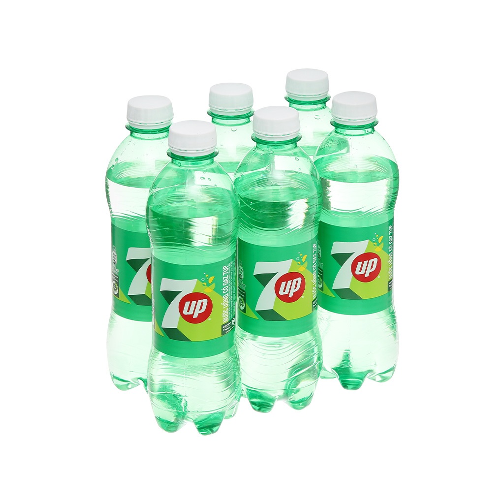 Lốc 6 chai nước ngọt 7 Up hương chanh 320ml của pepsico | Shopee Việt Nam
