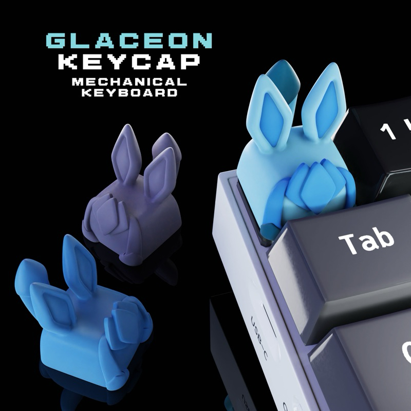 Keycap Glaceon - Pokemon Keycap - Keycap Artisan | Shopee Việt Nam