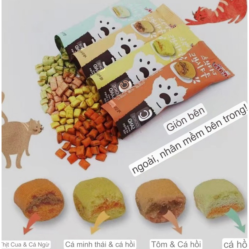 Bánh snack có nhân The’s Cat dành cho mèo | Shopee Việt Nam