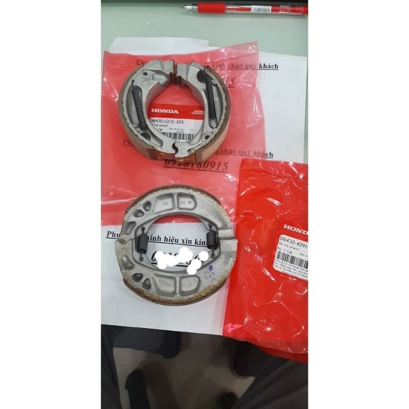 má phanh sau xe số dream, rsx. wave anpha. future.wave s.chính hiệu honda | Shopee Việt Nam