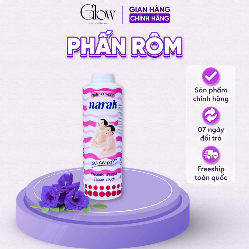 Phấn Rôm Narak Chai 25gr Dùng Trước Khi Wax Lông GLOWWAXING Bám Lông ...