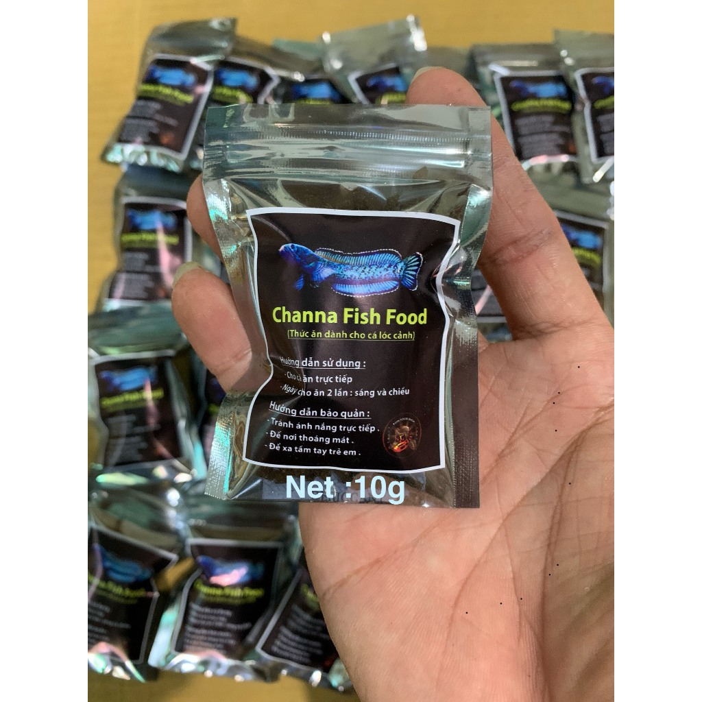 Cám Kích Màu Cho Cá Lóc Cảnh - Cám Channa Fish Food (Cám CFF) | Shopee ...