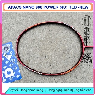 Vợt cầu lông Apacs Nano 900 Power - 4U đỏ NEW24 | Vợt chính hãng, đánh ...