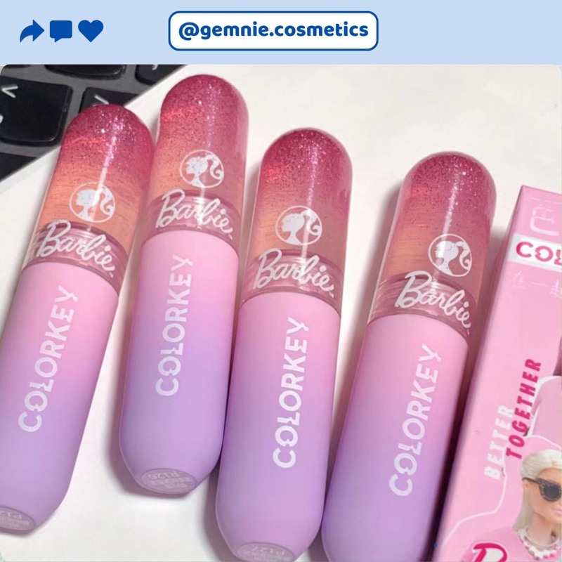 Son Kem COLORKEY Barbie Mousse Fluffy Lip Mud | Shopee Việt Nam