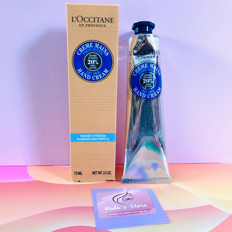 Kem dưỡng da tay cao cấp L’occitane Shea Butter 75ml | Shopee Việt Nam