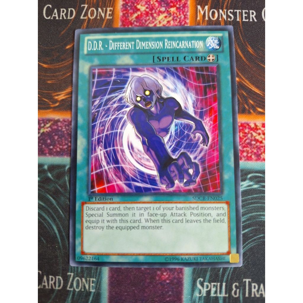Lá bài thẻ bài Yugioh D.D.R Different Dimension Reincarnation - Tặng ...