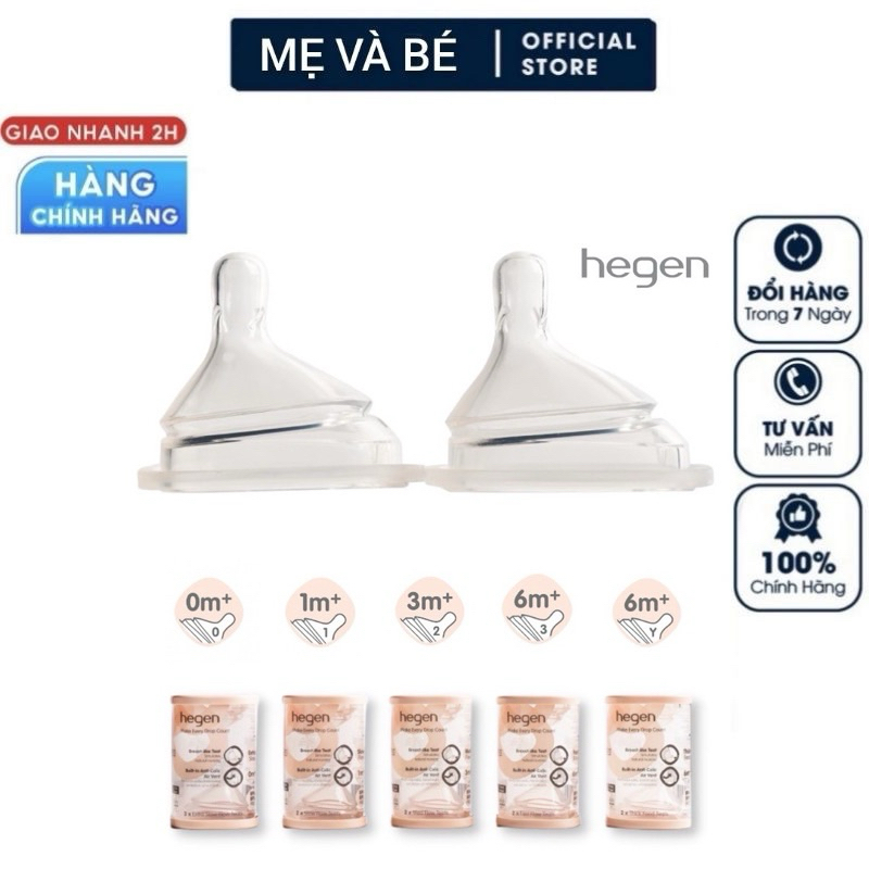 Núm ti hegen đủ size 0,1,2,3 và Y, có bán lẻ 1 núm tách hộp | Shopee ...