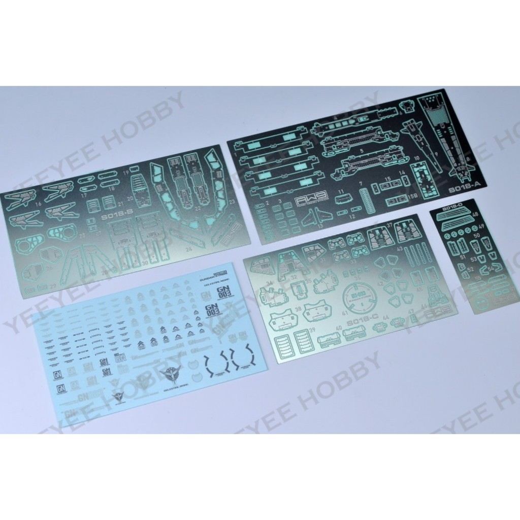 PHỤ KIỆN MOD AW9 - S018 - PHOTO ETCH NÂNG CẤP CHO 1/100 MG GN-003 MÔ HÌNH KYRIOS | Shopee Việt Nam